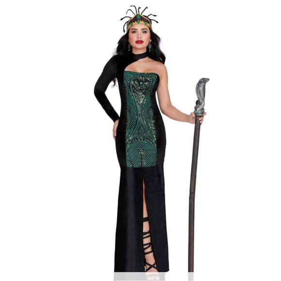 Dreamgirl | Dresses | Dreamgirl Mesmerizing Medusa Cosplay Halloween ...